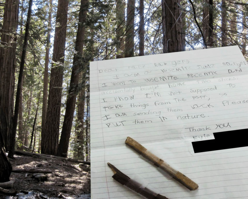 Child's Letter to the Yosemite Ranger - SoCal Hiker