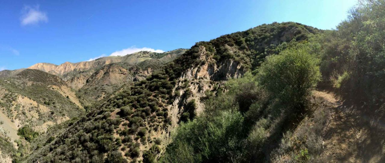 Backpacking on the Santa Cruz Trail in the Santa Barbara Backcountry ...