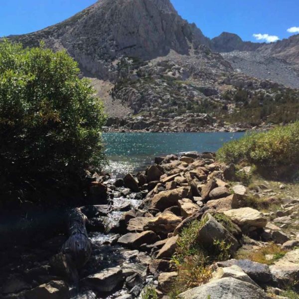 Backpacking Bishop Pass to Little Pete Meadow