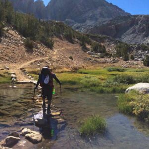 Backpacking Bishop Pass to Little Pete Meadow