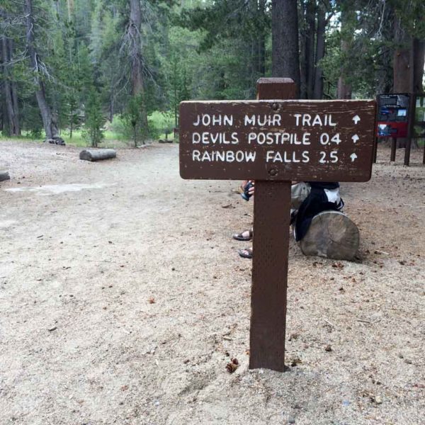 Hiking to Devils Postpile and Rainbow Falls