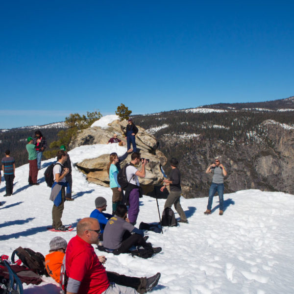 Snowshoeing to Dewey Point in Yosemite - SoCal Hiker