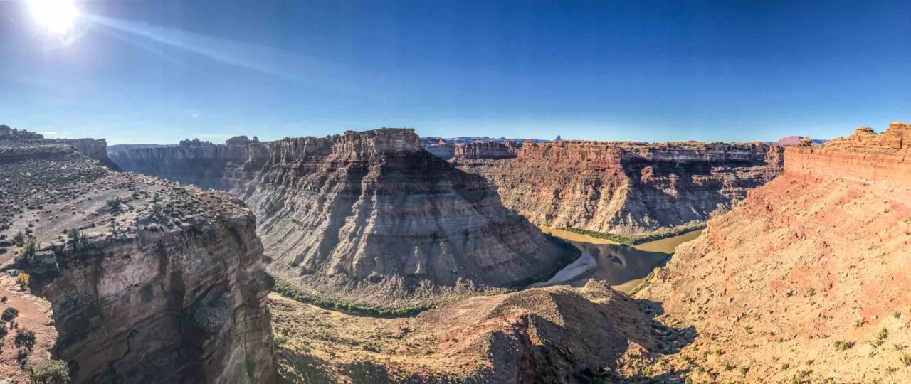 Backpacking to the Confluence Overlook in Canyonlands National Park