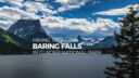 Hiking to Baring Falls in Saint Mary Lake in Glacier National Park