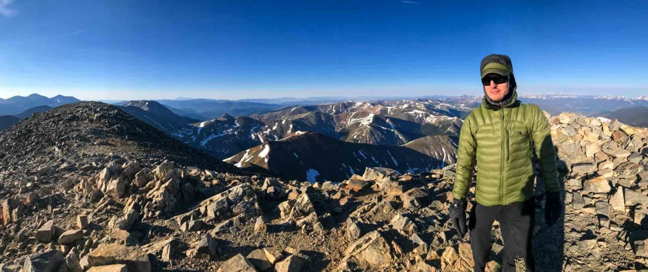 Hiking Grays Peak in the Arapaho National Forest