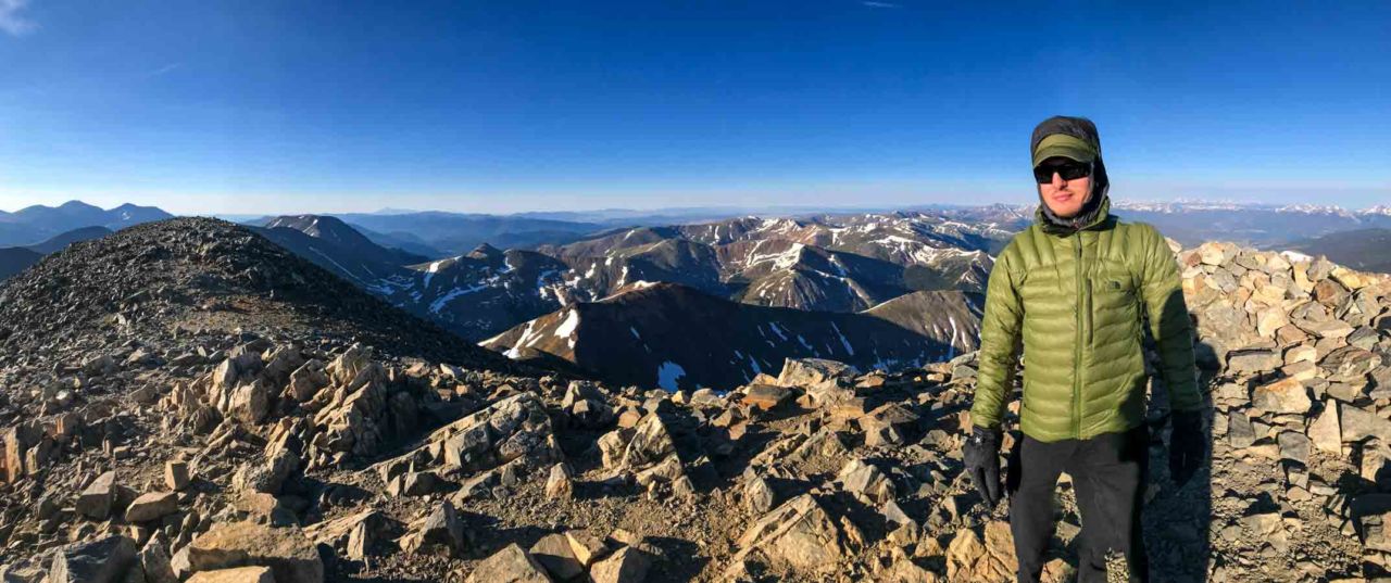 Hiking Grays Peak in the Arapaho National Forest