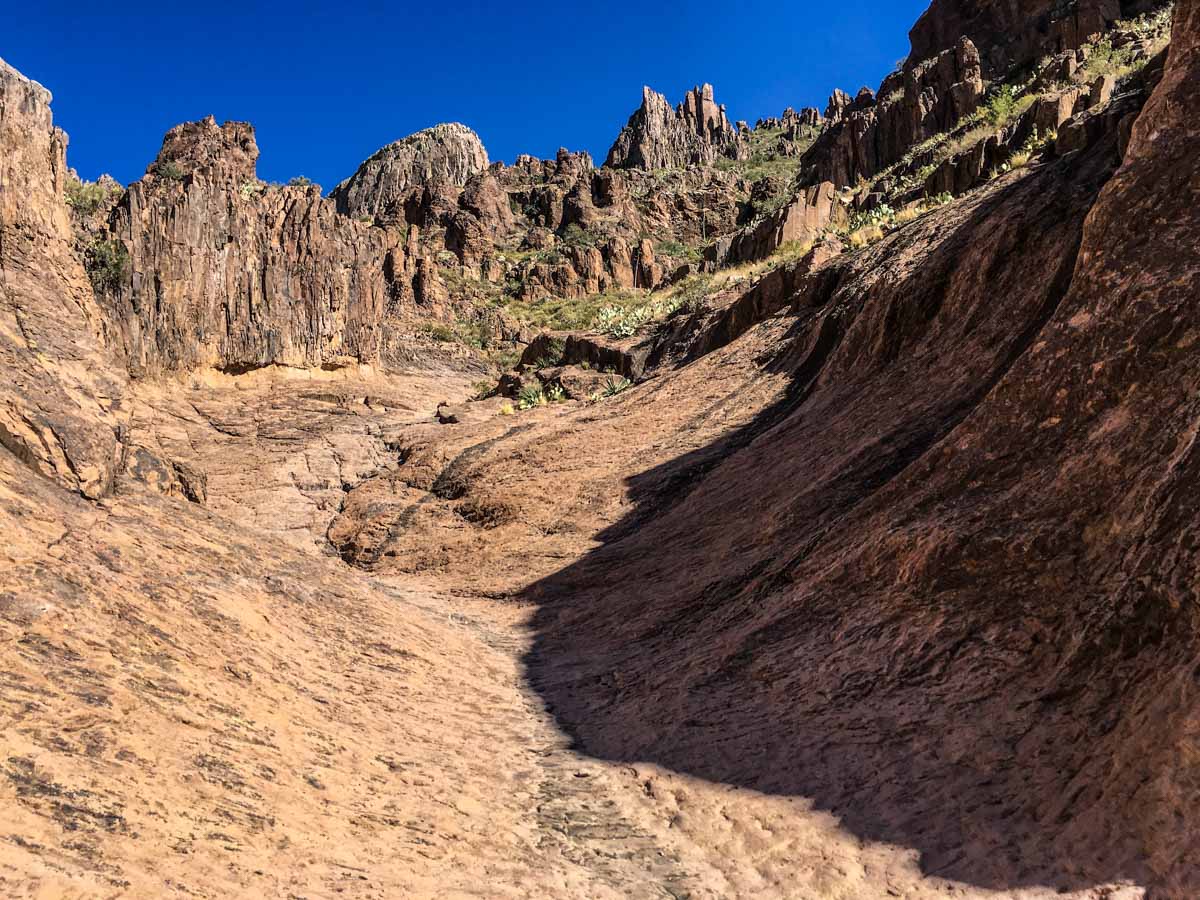 Hiking Flatiron via Siphon Draw - Arizona Six-Pack of Peaks Challenge