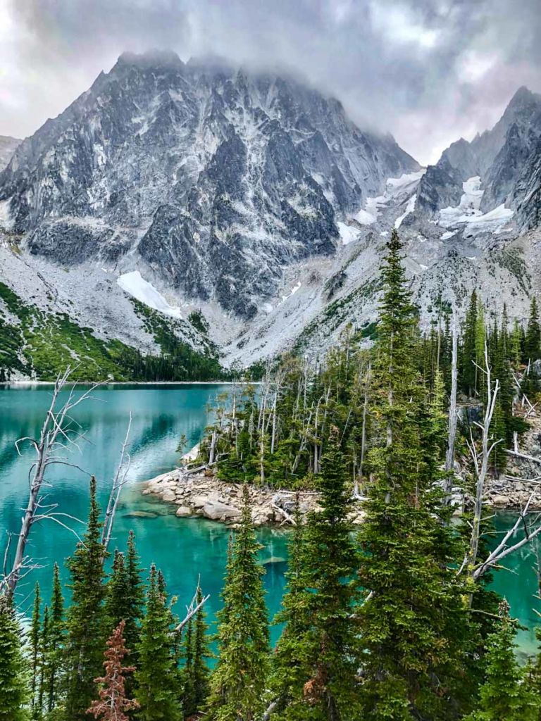 Hiking to Colchuck Lake in the Alpine Lakes Wilderness - Part of the ...