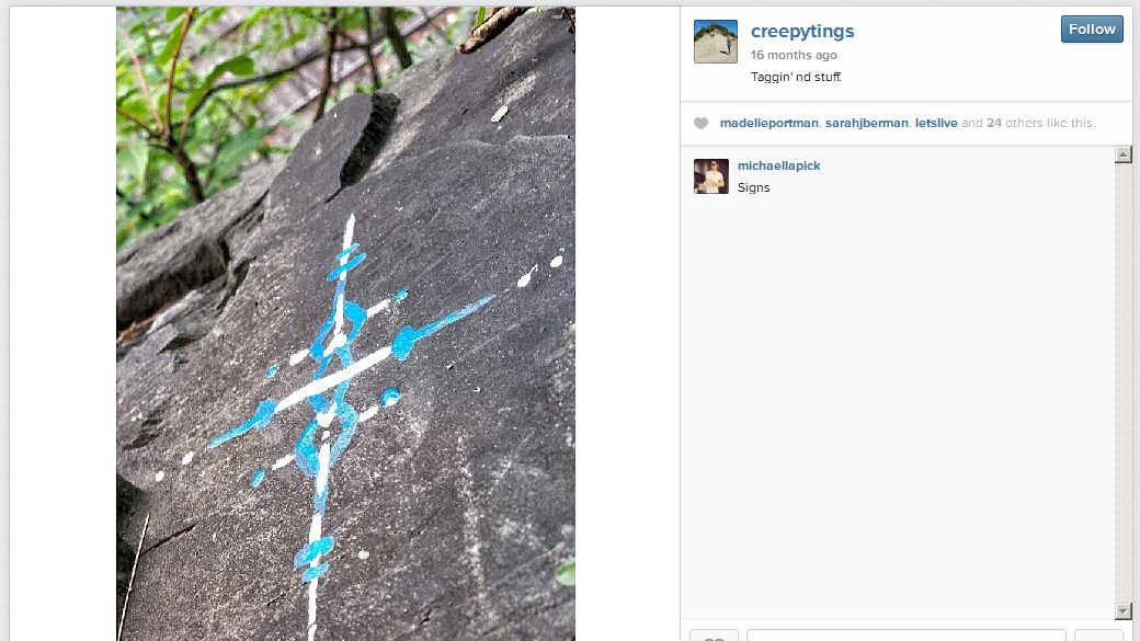 Casey Nocket's Trail of Defacement: An Interactive Map - SoCal Hiker