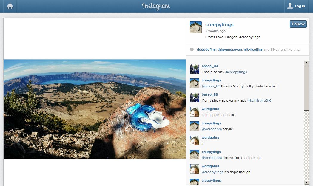 Casey Nocket's Trail of Defacement: An Interactive Map - SoCal Hiker